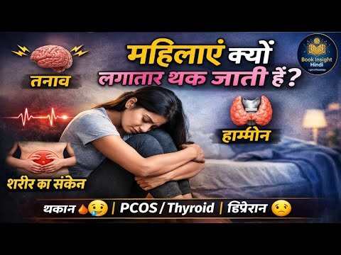 महिलाएं क्यों लगातार थक जाती हैं? तनाव, हार्मोन और शरीर की अनकही भाषा #mentalhealth