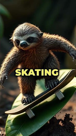 Don't Judge a Sloth by Its Speed! 😂 #animals
