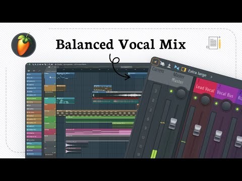 How to level vocals in FL Studio (Mixer Monitor)