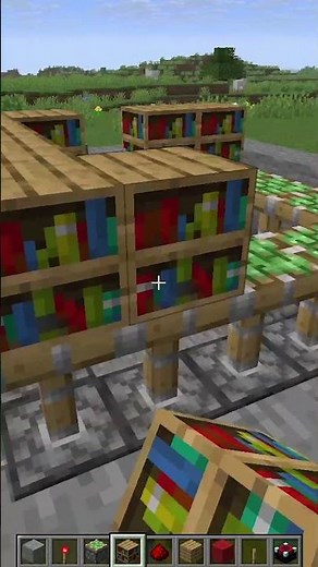 Minecraft Hidden Enchanting Room! (Redstone Build)