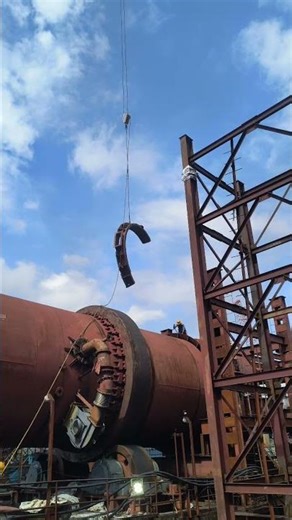 DRI 600TPD Kiln || Carriage erection work ||