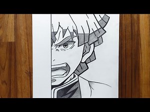 How to draw Zenitsu for beginners || Zenitsu Agatsuma from Demon Slayer || Step-by-step