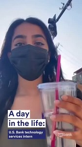 1.8K views · 42 reactions | Ria Shah is here to show us a day in her life as a technology services intern in the Minneapolis office! While at U.S. Bank this summer, Ria worked on developing digital communications initiatives. Thank you, Ria, for taking us through your day! #usbank #usbanklife | U.S. Bank | Facebook
