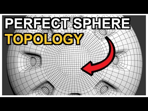 Perfect Sphere Topology -- Learn Polygon Modeling -- Part 6