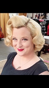 4.4K views · 281 reactions | MODERN MARILYN This hair was a dream to style into this shorter 50s Marilyn Monroe inspired look. More of this please, especially you brides out there thinking of having a vintage 50s themed wedding. | Pin Up Curl - Bridal & Vintage Hairstyling, vintage style accessories | Facebook