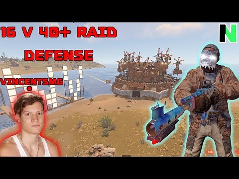 How NV Defended the BIGGEST MERGE RAID ON RUSTY MOOSE PREMIUM (Feat. VincentSMG)