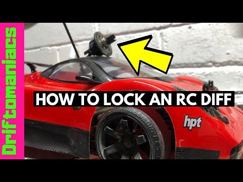 How To Lock An RC Car Diff The EASY Way!