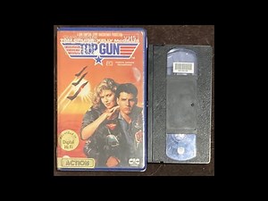 Opening to Top Gun 1987 VHS