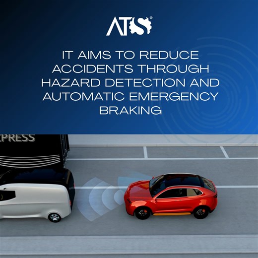 ATS Group | UNECE Regulation R152 sets technical requirements for 𝐀𝐝𝐯𝐚𝐧𝐜𝐞𝐝 𝐄𝐦𝐞𝐫𝐠𝐞𝐧𝐜𝐲 𝐁𝐫𝐚𝐤𝐢𝐧𝐠 𝐒𝐲𝐬𝐭𝐞𝐦𝐬 (𝐀𝐄𝐁𝐒), reducing accidents through automatic... | Instagram