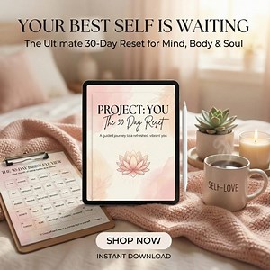 30 Day Self-care Reset • Wellness Journal & Checklist (digital Download) - Etsy Canada