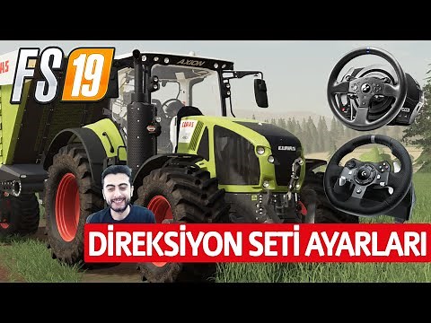 FS 19 Direksiyon Seti Ayarları /w Thrustmaster, Logitech, Fanatec