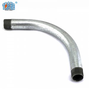 [Hot Item] Galvanized Steel Rigid Threaded Elbow Conduit 90 Degree Elbow