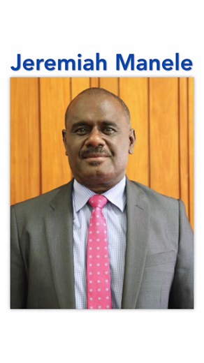 World Leaders in One Minute: Jeremiah Manele 🇸🇧