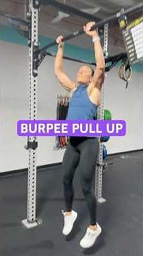 Burpee pull up technique! #workouttutorial #burpeepullup #crossfit