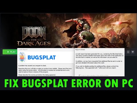How To Fix DOOM: The Dark Ages BUGSPLAT Error On PC | #doomthedarkages