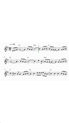 Perfect - Ed Sheeran | Violin Sheet Music #sheetmusic #shots #tutorial