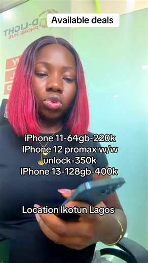Affordable iPhone Deals in Ikotun, Lagos