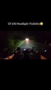 237K views · 6K reactions | Continental GT 650 Headlight Visibility...