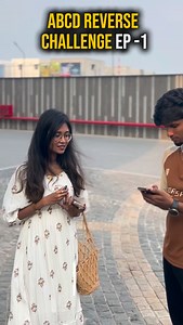 ABCD Reverse challenge Episode - 01 Save this funny challenge and try it with your friends and family Comment below your ideas for upcoming challenges #challenge #funny #funnychallenges #funnyvideosdaily #challengeviral #reversechallenge #comedy #comedyreelsindia #funnytask #friends #gamewithfriends #tryitout | Hari n | Facebook