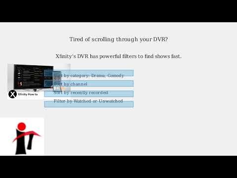 How to Find Recorded Shows on Rogers Xfinity – DVR Library & Filters