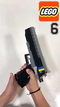 LEGO toy pistols reload 24 options #lego #workinglegogun
