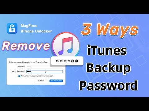 How to Remove iTunes Backup Password: 3 Methods (No Data Loss)