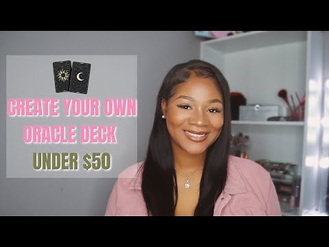Create Your Own Tarot/Oracle Deck | EASY Affirmation Cards