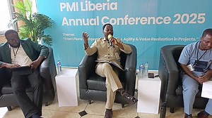 3.2K views · 21 reactions | PROJECT MANAGEMENT INSTITUTE OF LIBERIA (PMI) ANNUAL CONFERENCE & ANNIVERSARY 2025 HELD AT THE E.J.S MINISTERIAL COMPLEX, OLDEST CONGO TOWN, LIBERIA WEDNESDAY, DECEMBER 17, 2025 FACEBOOK: I OWN ABSOLUTELY NO COPYRIGHT TO THE MUSIC PLAYING IN THE BACKGROUND. | Vision Online TV | Facebook