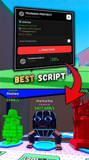 [🔥 BEST] Escape Tsunami For Brainrots Script | REMOVE TSUNAMI
