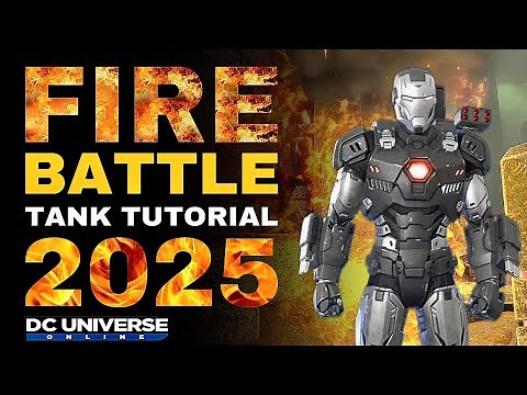 DCUO Fire Battle Tank Tutorial 2025