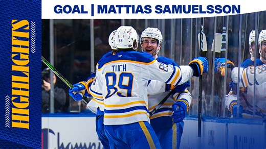 Samuelsson | Goal at NYR