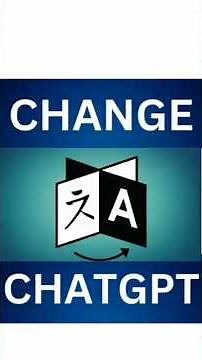 change chat language in chatgpt