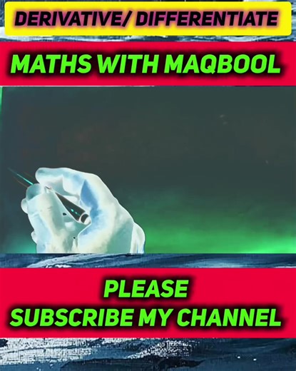 derivative and differentiable calculus formula #mathswithmaqbool #cbsemaths #statistics #derivative #rules