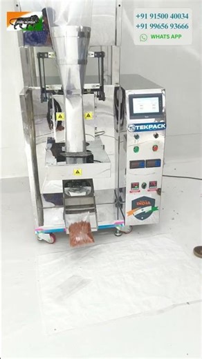 🍿 Automatic Snacks Packing Machine for Supermarkets | TEKPACK India 🏭 #SnacksPackingMachine
