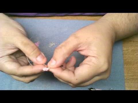 How to make a beaded quill feathers