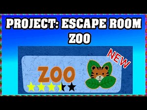 Roblox PROJECT: ESCAPE ROOM ZOO Walkthrough [English] [Challenge Mode] 🔑