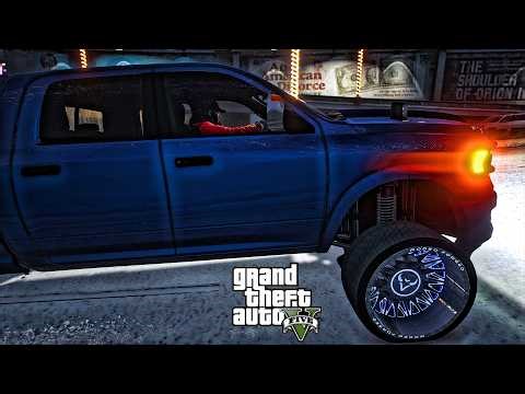 Snowy Night Shift Madness ❄️🚔 | GTA 5 MODS Let’s Go To Work