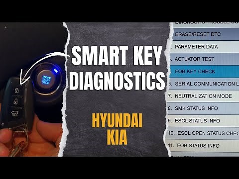 How to Diagnose KIA Smart Key Push Button System | KIA Keyless Entry System Explained