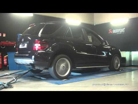 Mercedes ML 320 cdi 224cv AUTO Reprogrammation Moteur @ 272cv Digiservices Paris 77 Dyno