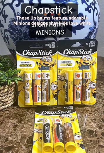 This is one of those everyday essentials that everyone ends up reaching for. Fun, cute, and easy to toss in a bag, car, or backpack. I love having extras on hand because they always disappear fast. If you’re stocking up on lip care with a fun twist, this one’s a good pick. #ChapStick #LipBalmEssentials #MinionsChapStick #LipCareRoutine #DryLipsCare