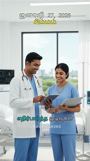 சிம்மம் - ஜனவரி 27, 2026 ராசி பலன் | Today Rasi Palan in tamil #shorts #rasipalantoday#rasipalan2026
