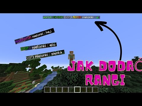Jak dodać rangi na aternos za pomocą POWER RANK