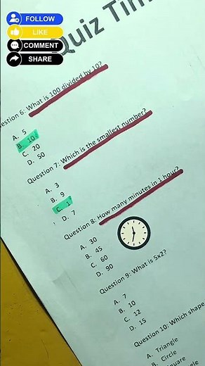 Simple Quiz Challenge – Part 2 | 5 Easy Questions to Test Your Mind!