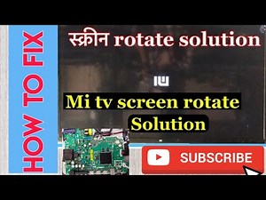 Mi TV mirror problem solution ll