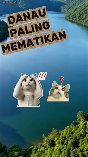 Danau Paling Sunyi Namun Mematikan di Dunia😱🤔#shorts#trending