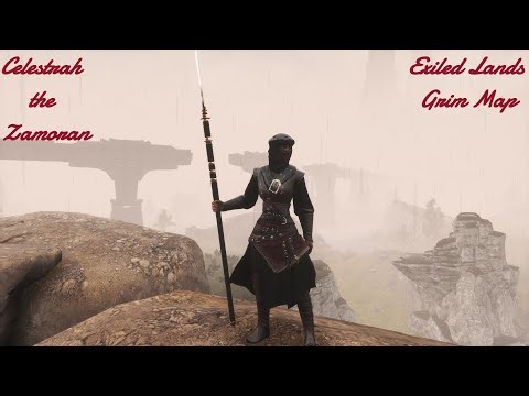 Conan Exiles: Celestrah the Zamoran - Grim Map - Somewhat Different Exiled Lands Map