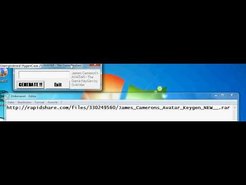 James Camerons Avatar The Game KeyGEN UPDATE WORKING ITS WORKING DOWNLOAD LINK