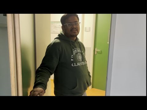 TU Clausthal student dormitory tour in Germany