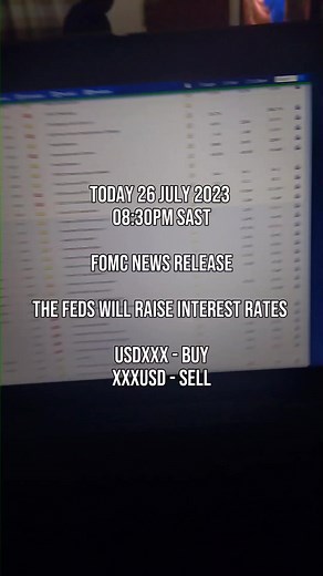 FOMC news signal. Take at your own risk #trading #traders #tradingsignals #forexsignals #forex #investing