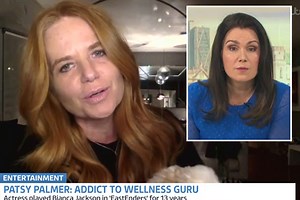 Patsy Palmer ‘does a Piers Morgan’ on Good Morning Britain and abruptly ends chat after show labels her an ex-addict